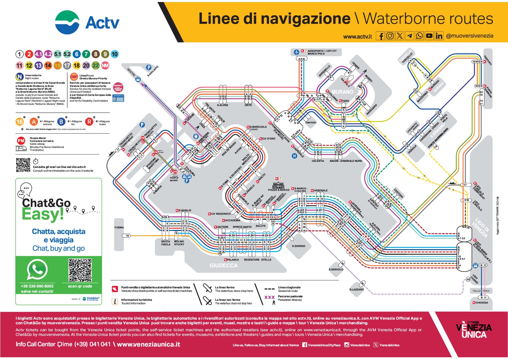 Route plan - Venice Ticket - all Tickets for Venice